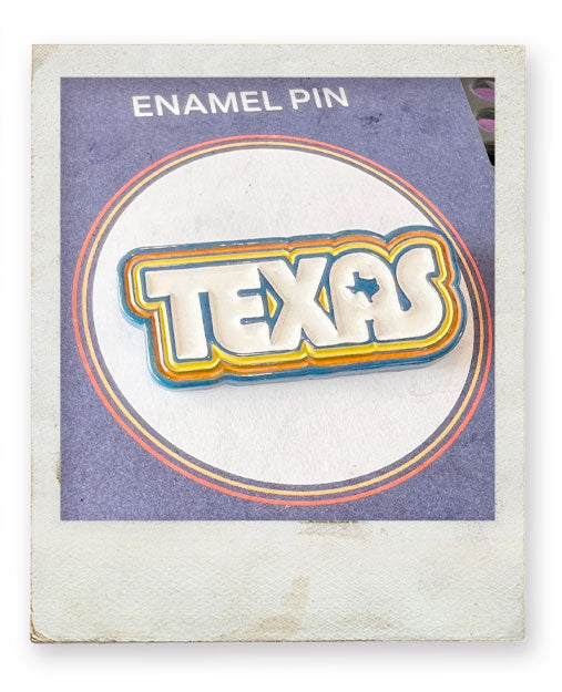 Texas Enamel Pins | Stylish Texas Accessories at Gusto Graphic Tees