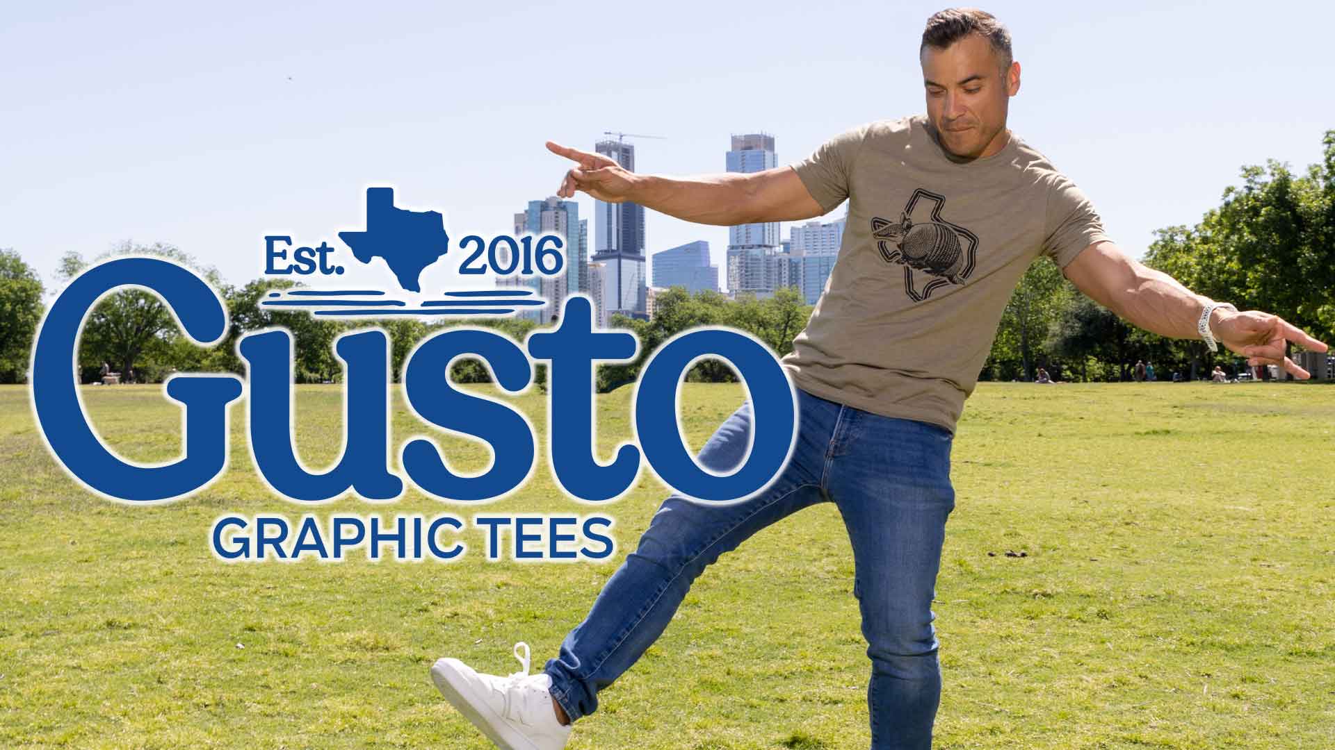 Gusto Graphic Tees | Texas Vibes. Bold Designs.