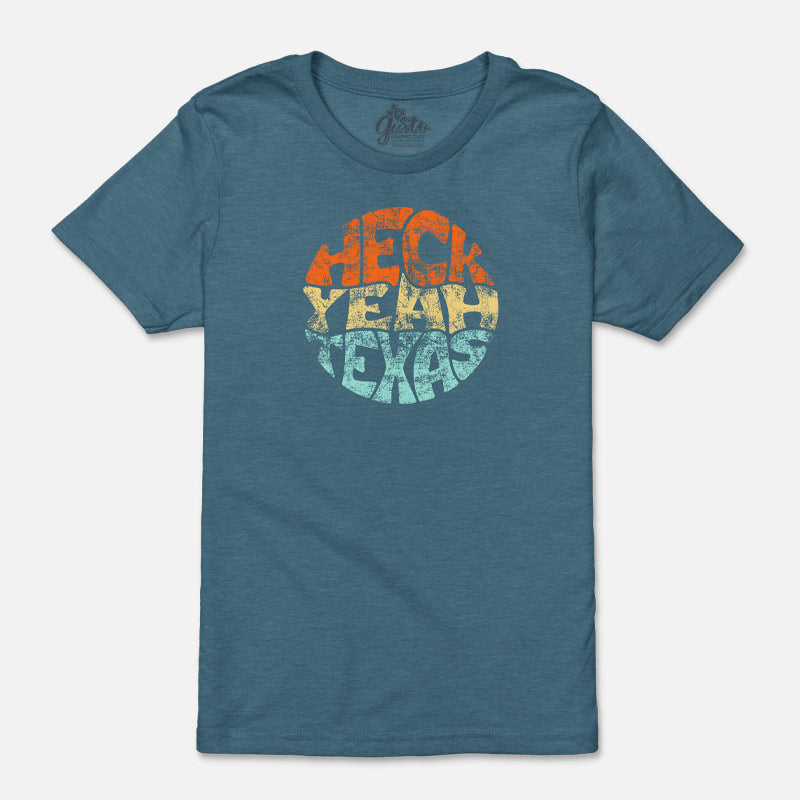 Heck Yeah Texas Design | Design Collections | Gusto Graphic Tees