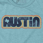 Retro Austin T-Shirt | Austin Apparel | Gusto Graphic Tees
