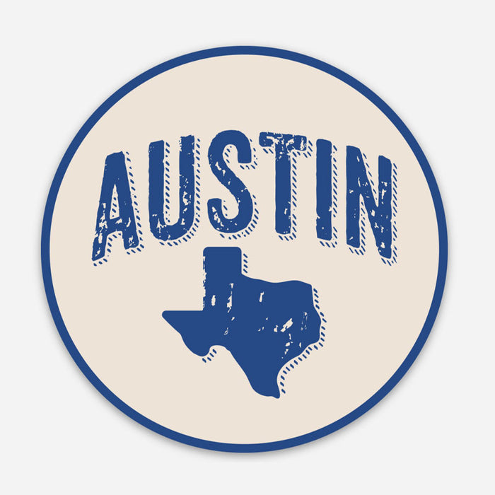 Austin, Texas Local Stickers & Texas Stickers | Gusto Graphic Tees